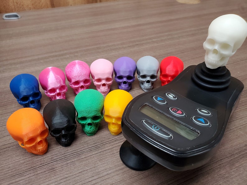 Wheelchair Powerchair Skull Joystick Knob | Etsy
