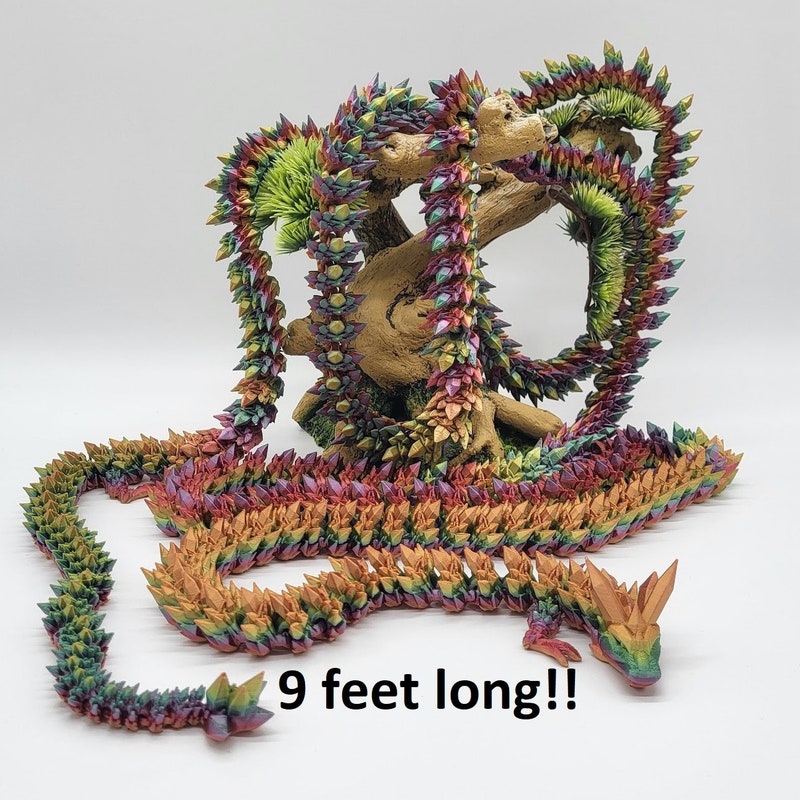 Extra Large 3d Printed Dragons - Etsy