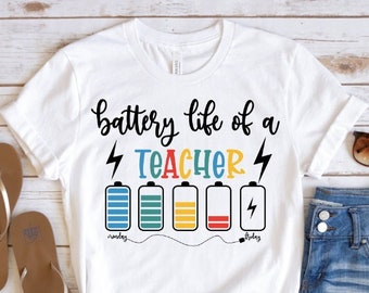 Battery Life of a Shirt - Etsy