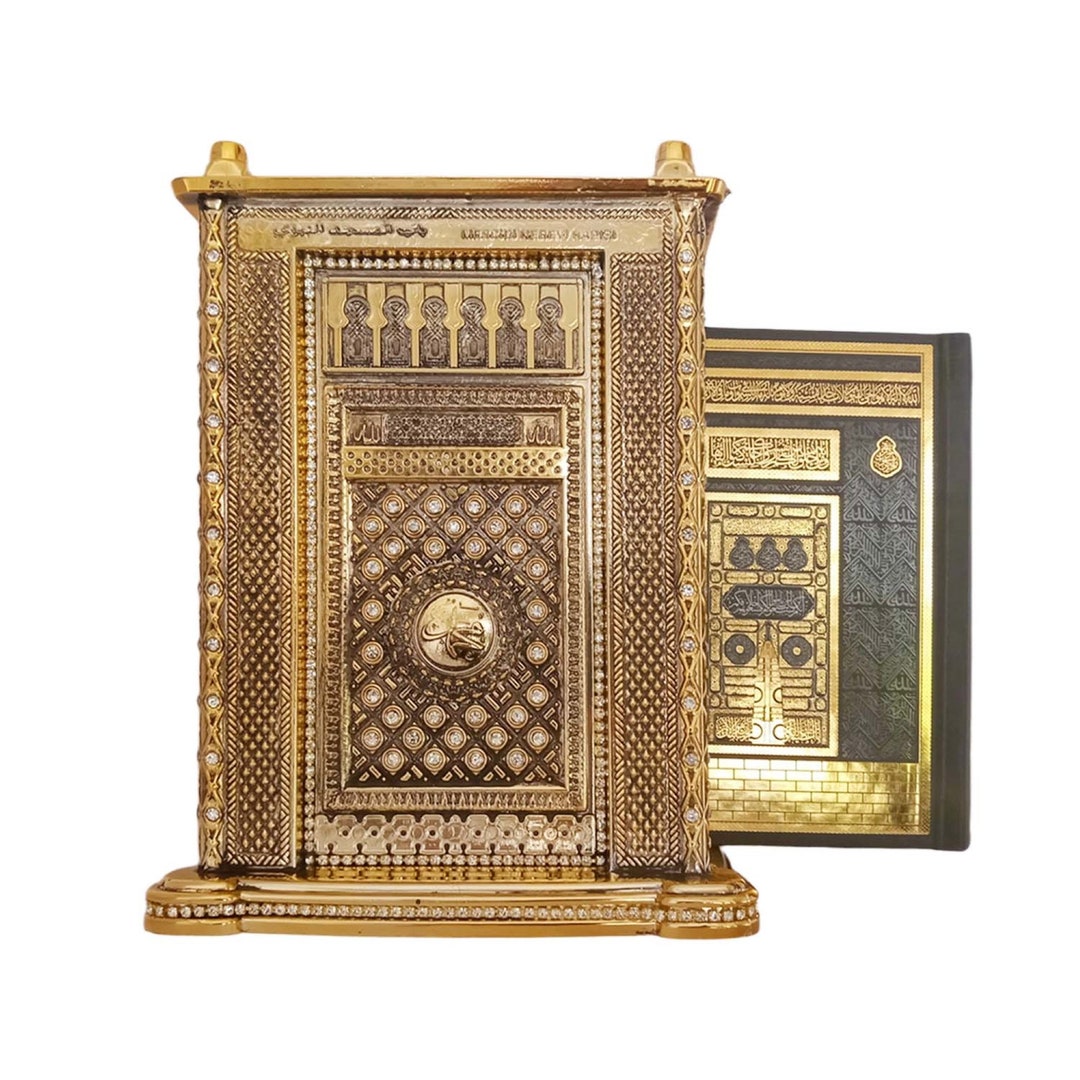 The Noble Qur’an, Mus'haf Shareef, the Door of the Kaaba Quran, Book ...