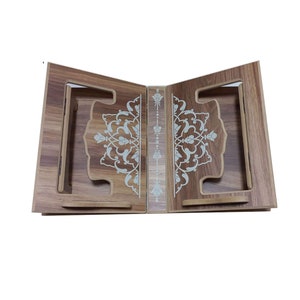 Quran Stand, Holy Quran Stand Holder, Islamic Book Stand Holder Bookend ...