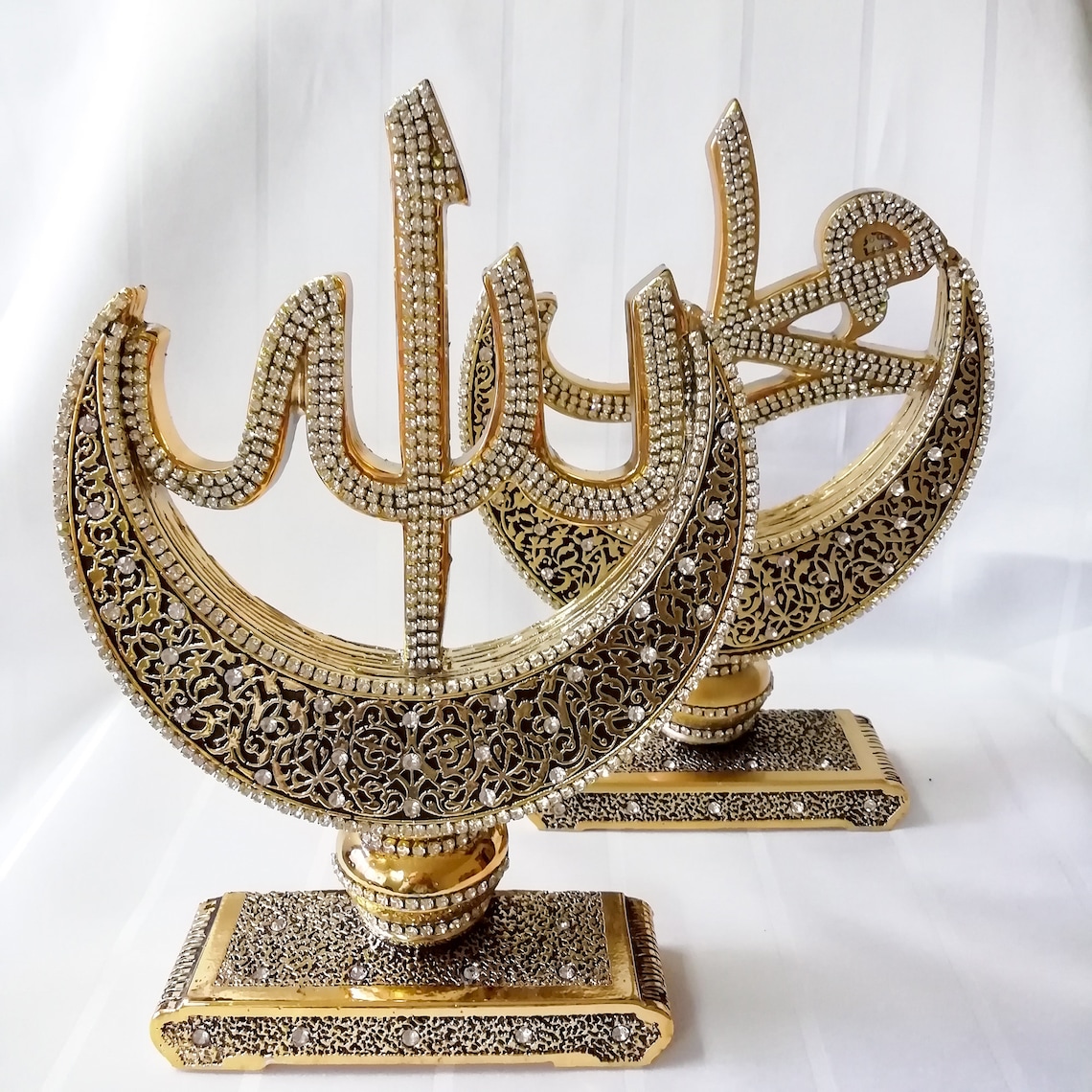 Allah Muhammed Trinket İslamic Muslim Gifttable Decor 2 | Etsy