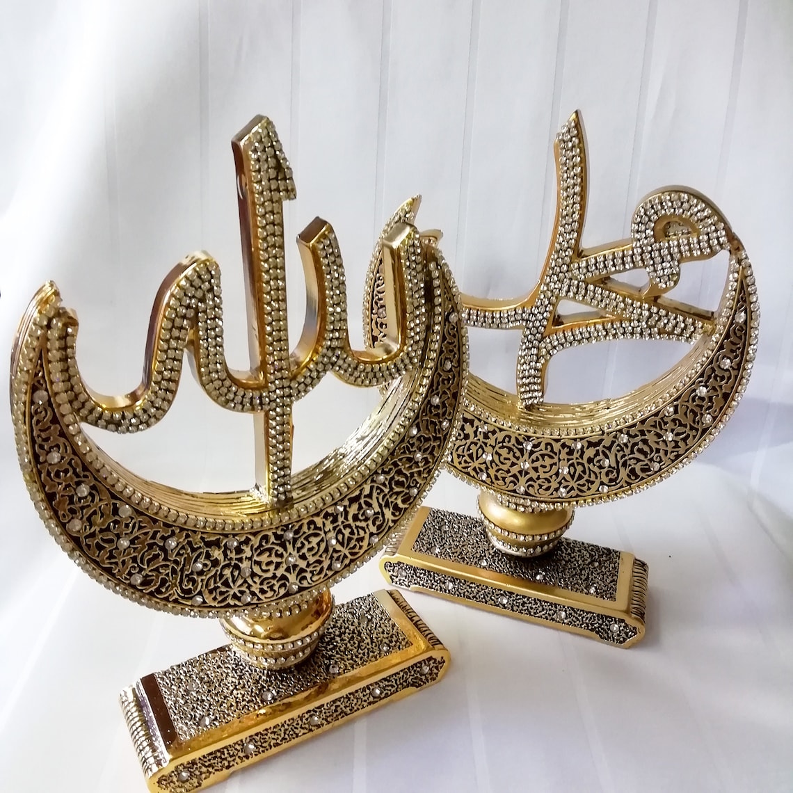 Allah Muhammed Trinket İslamic Muslim Gifttable Decor 2 | Etsy