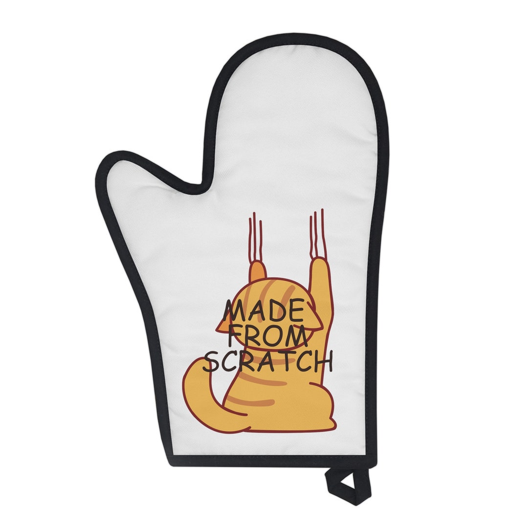 Oven Mitt, Housewarming Gift, Christmas Stocking Stuffer, Cute Cat Oven ...