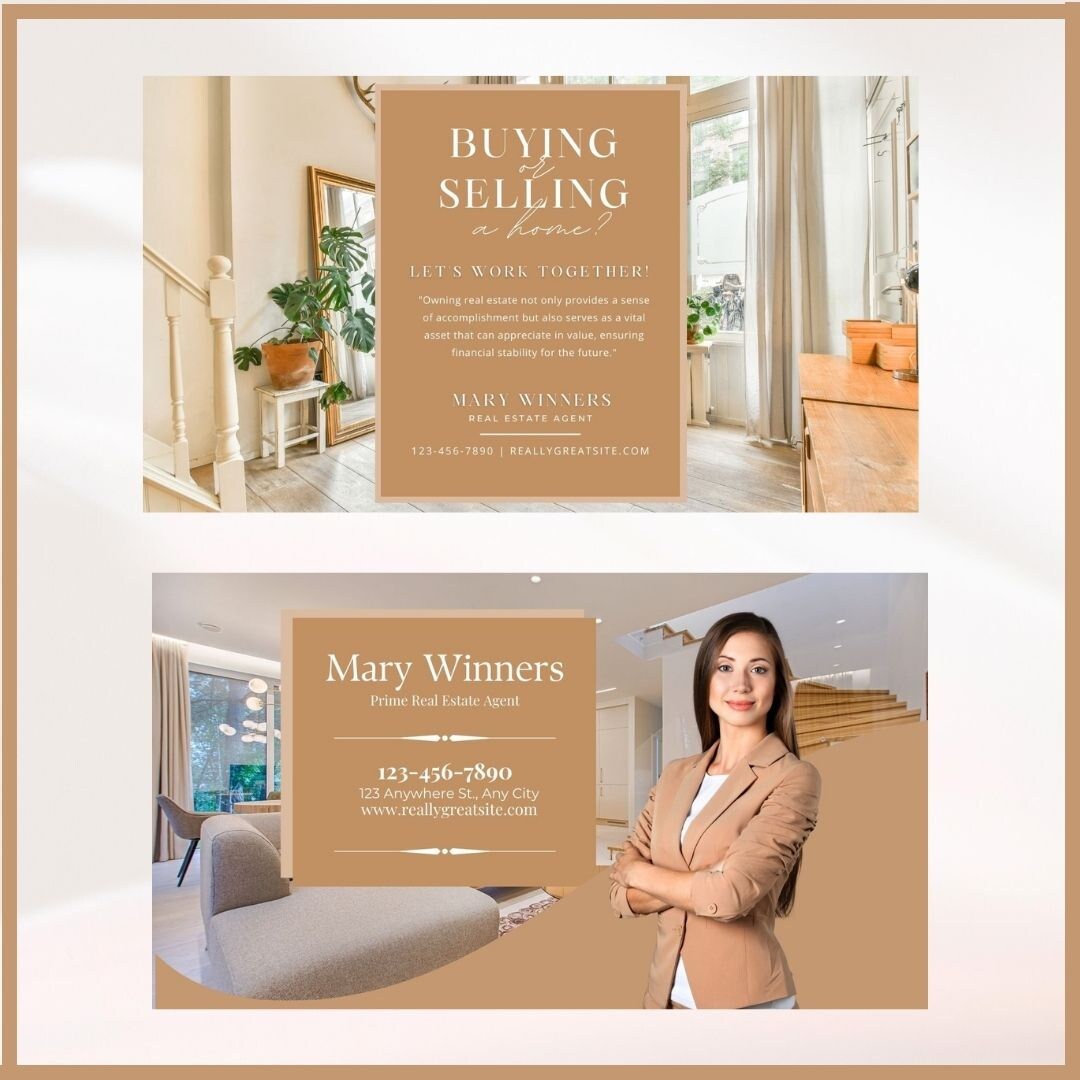 Modern Real Estate Facebook Cover Templates: Realtor Branding (digital ...