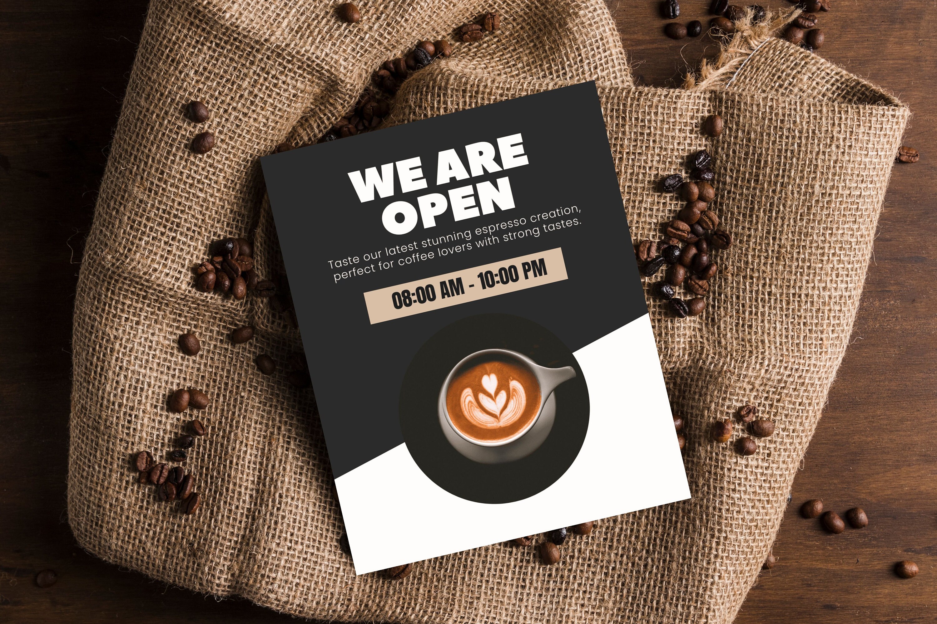 3 in 1 Printable Coffee Shop Menu Template, Coffee Menu, Catereria Menu ...