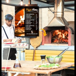 3 in 1 Pizzeria Menu Templates, Pizza Menu Template Printable, Pizza ...