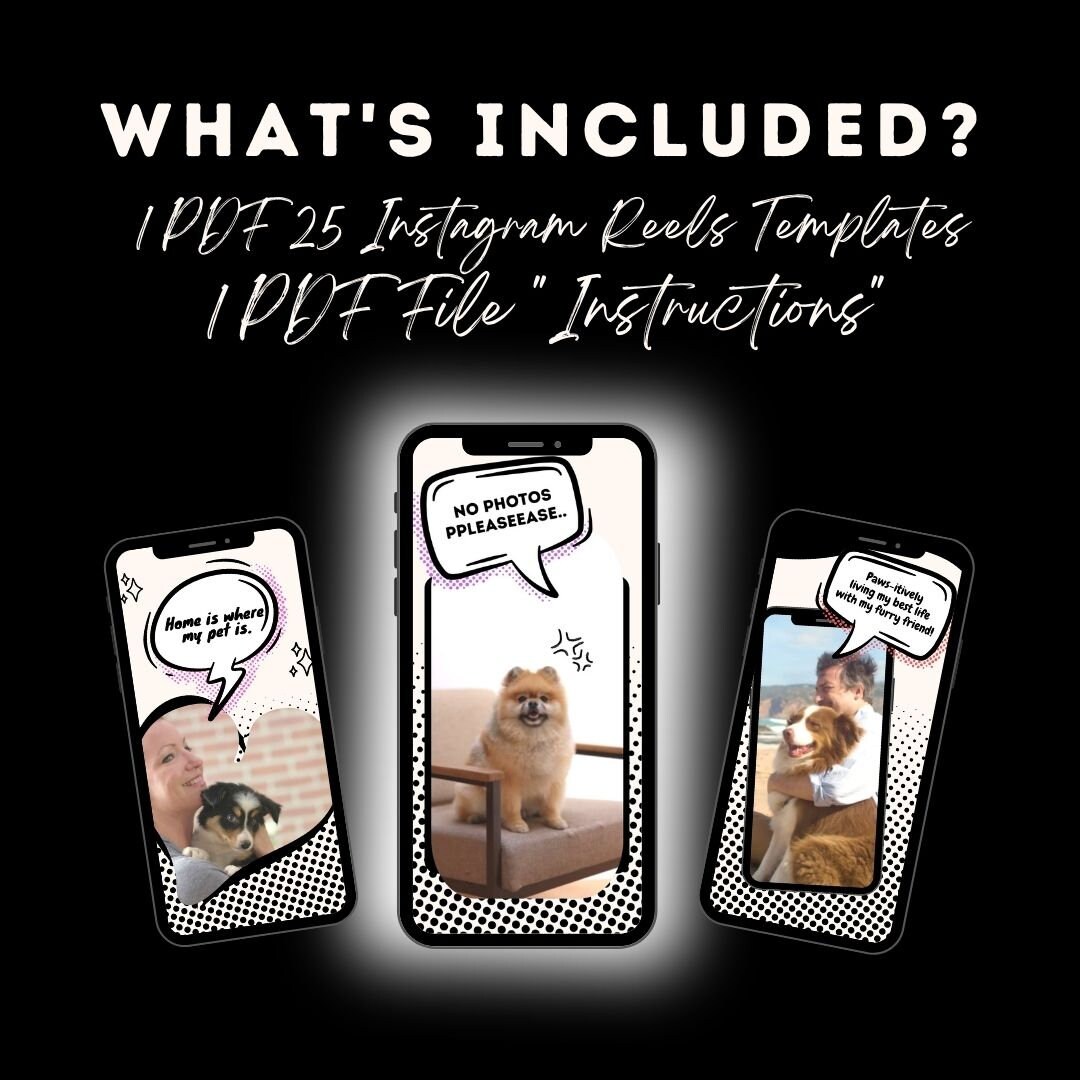 Pet Meme Instagram Reels Templates Pets Instagram Reels Templates Pet ...