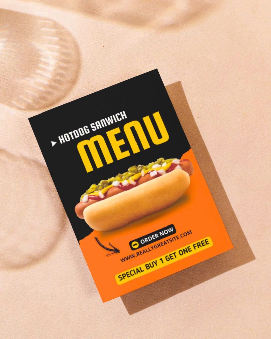 3 in 1 Food Truck Menu, Hotdog Bar, Sandwich Menu Templates ...