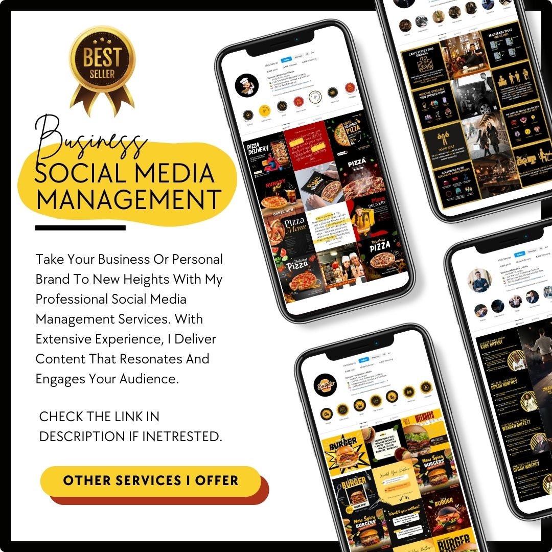 Food Business Instagram Setup: Branding & Graphics - Etsy