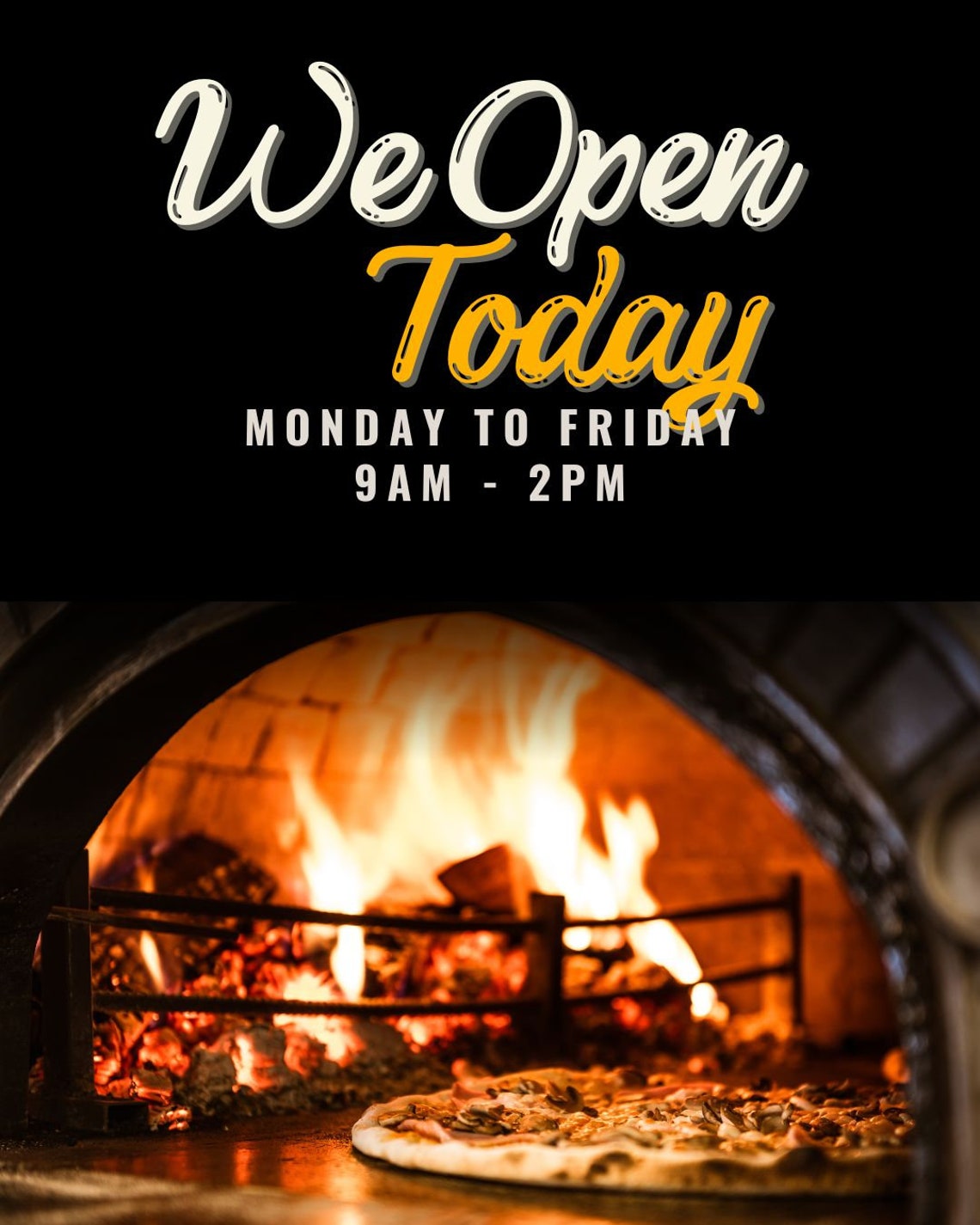 3 in 1 Pizzeria Menu Templates, Pizza Menu Template Printable, Pizza ...