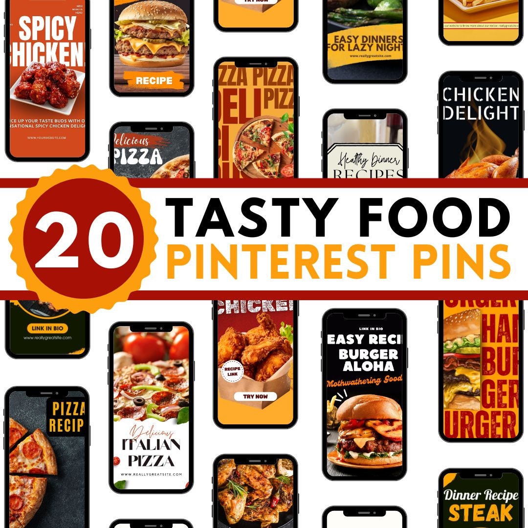 Food Blogger Pinterest Pins, Restaurant Pinterest, Pinterest Pin ...