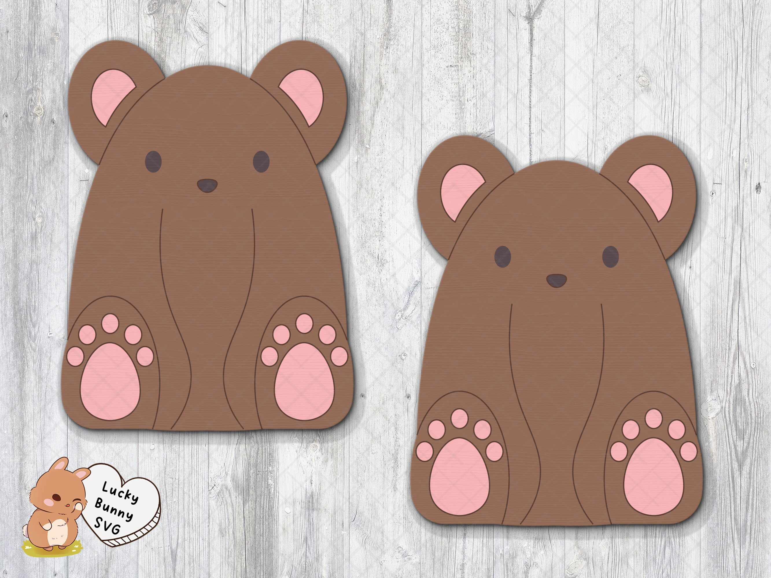 10 Cute Animal SVG Bundle Laser Cut + Bonus Pngs - Perfect for Making ...