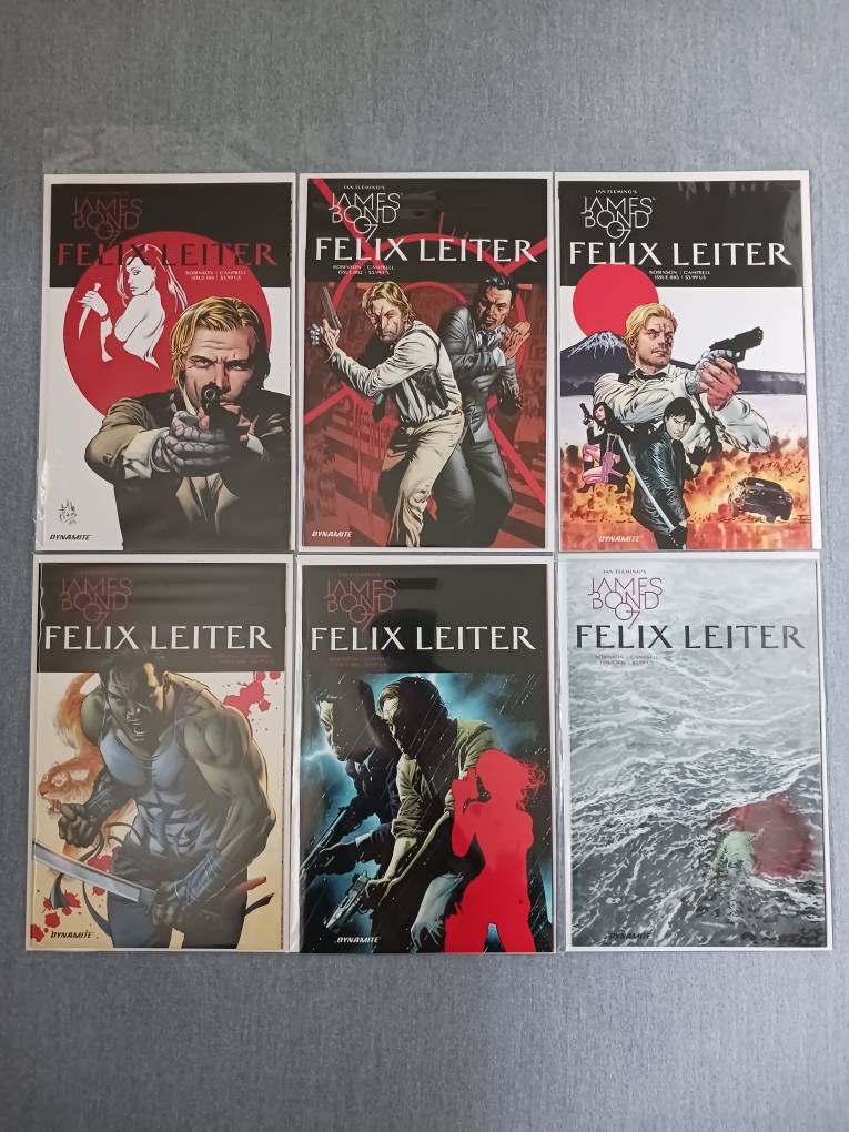 Ian Fleming's James Bond: Felix Leiter, Comic Books #1-6, Complete ...