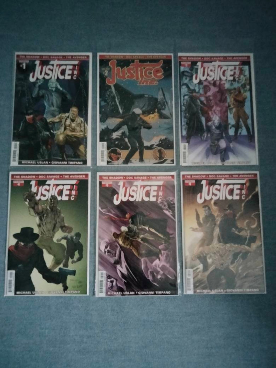 Justice Inc, Comic Books #1-6, Complete Series - Etsy