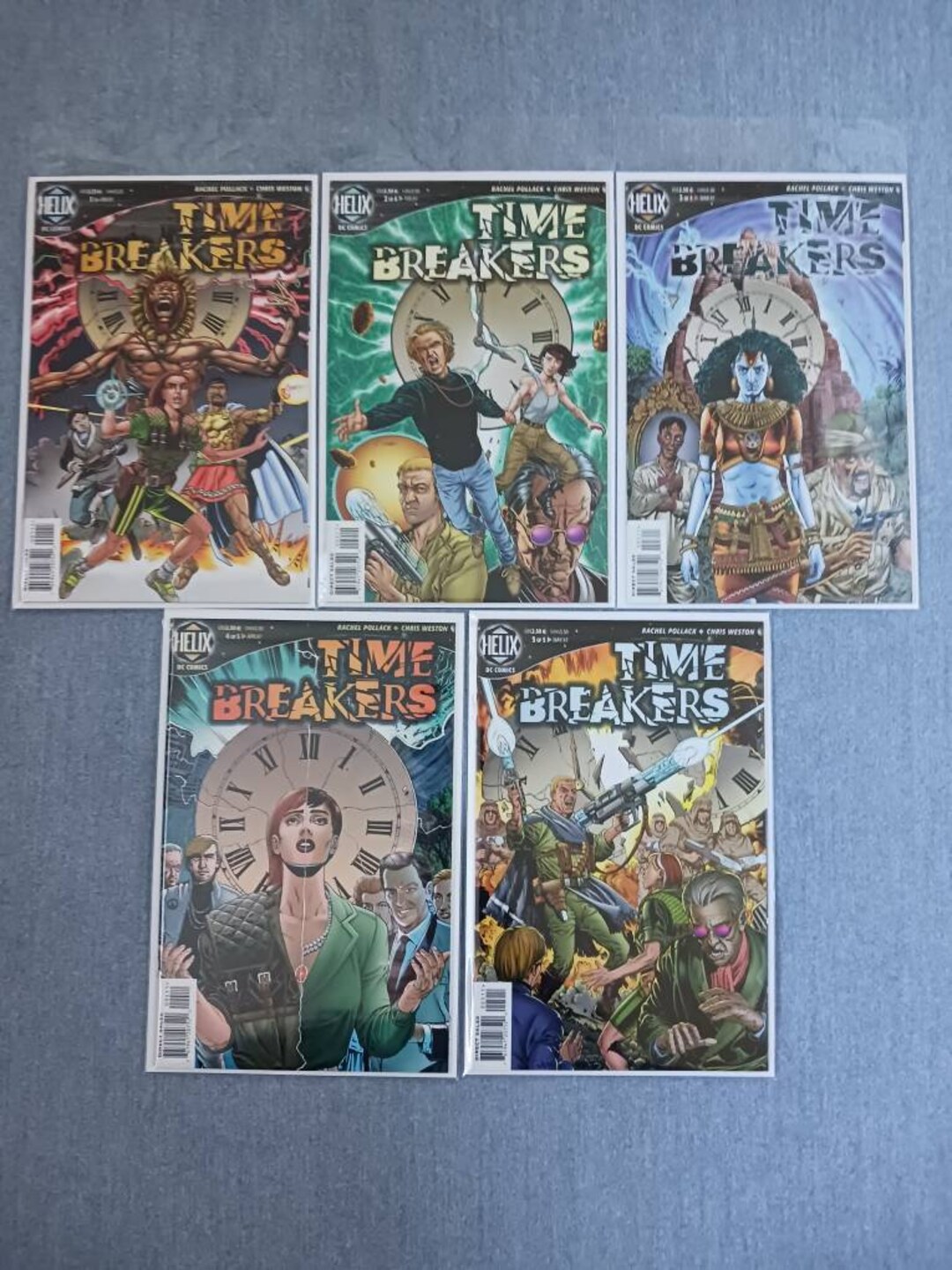 Time Breakers, Comic Books #1-5, Complete Series - Etsy