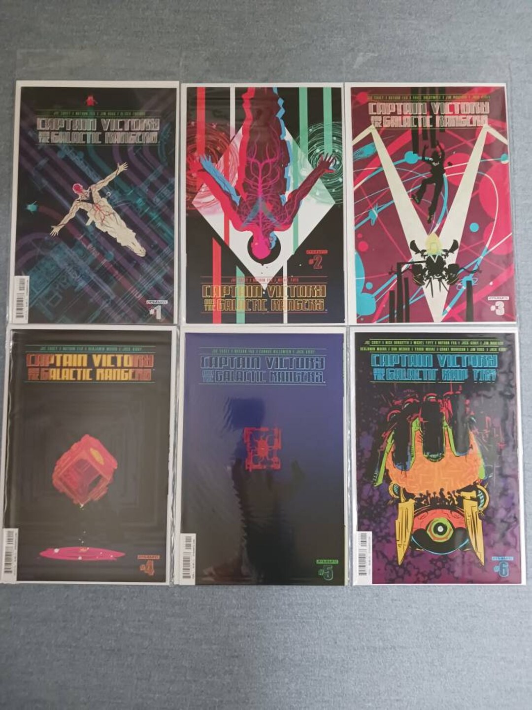 Captain Victory and the Galactic Rangers, Comic Books #1-6, Complete ...