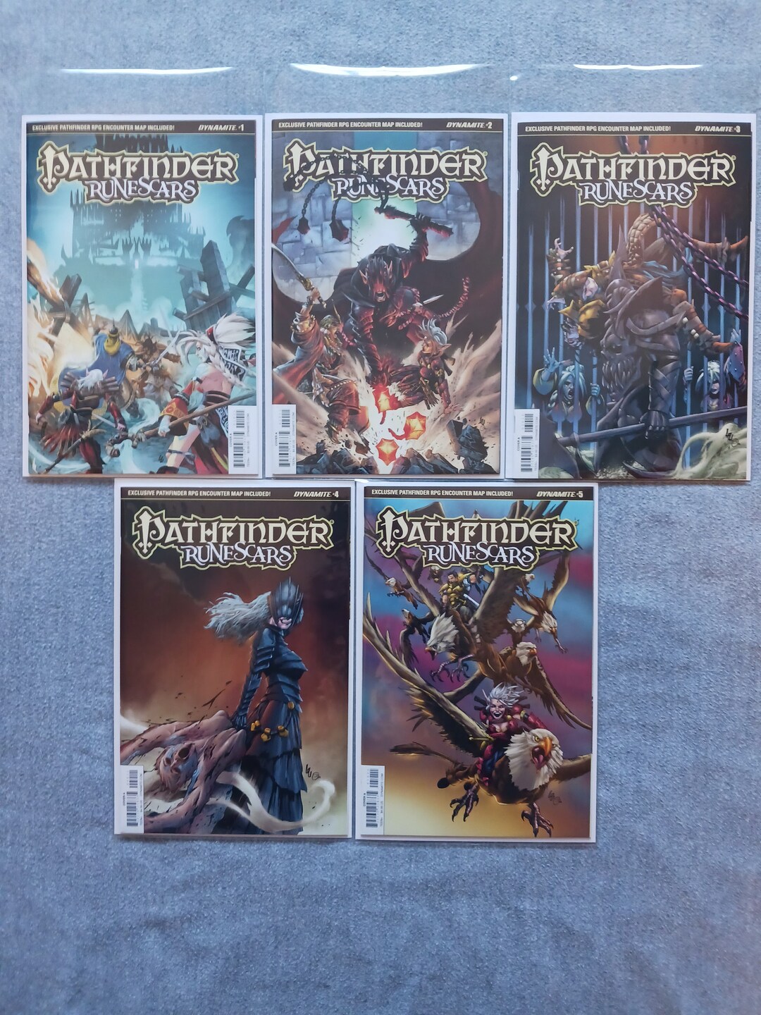 Pathfinder: Runescars, Comic Books #1-5, Complete Series - Etsy