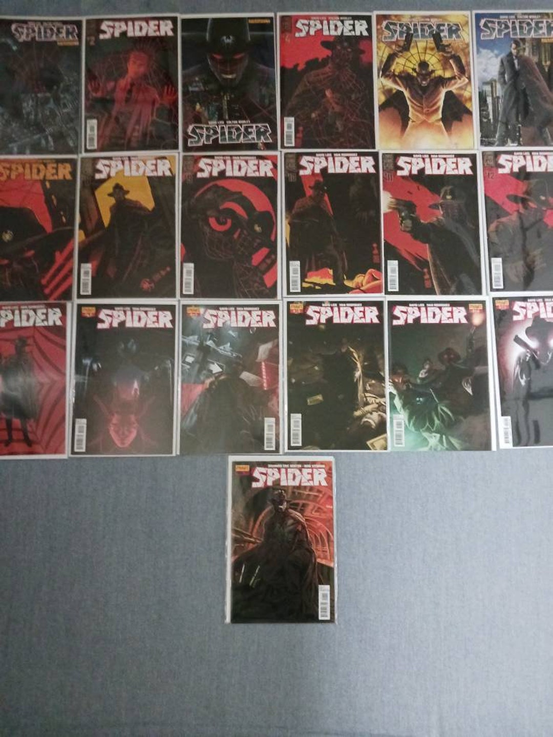 The Spider, Comic Books #1-18 Plus 2013 Annual, Complete Series - Etsy