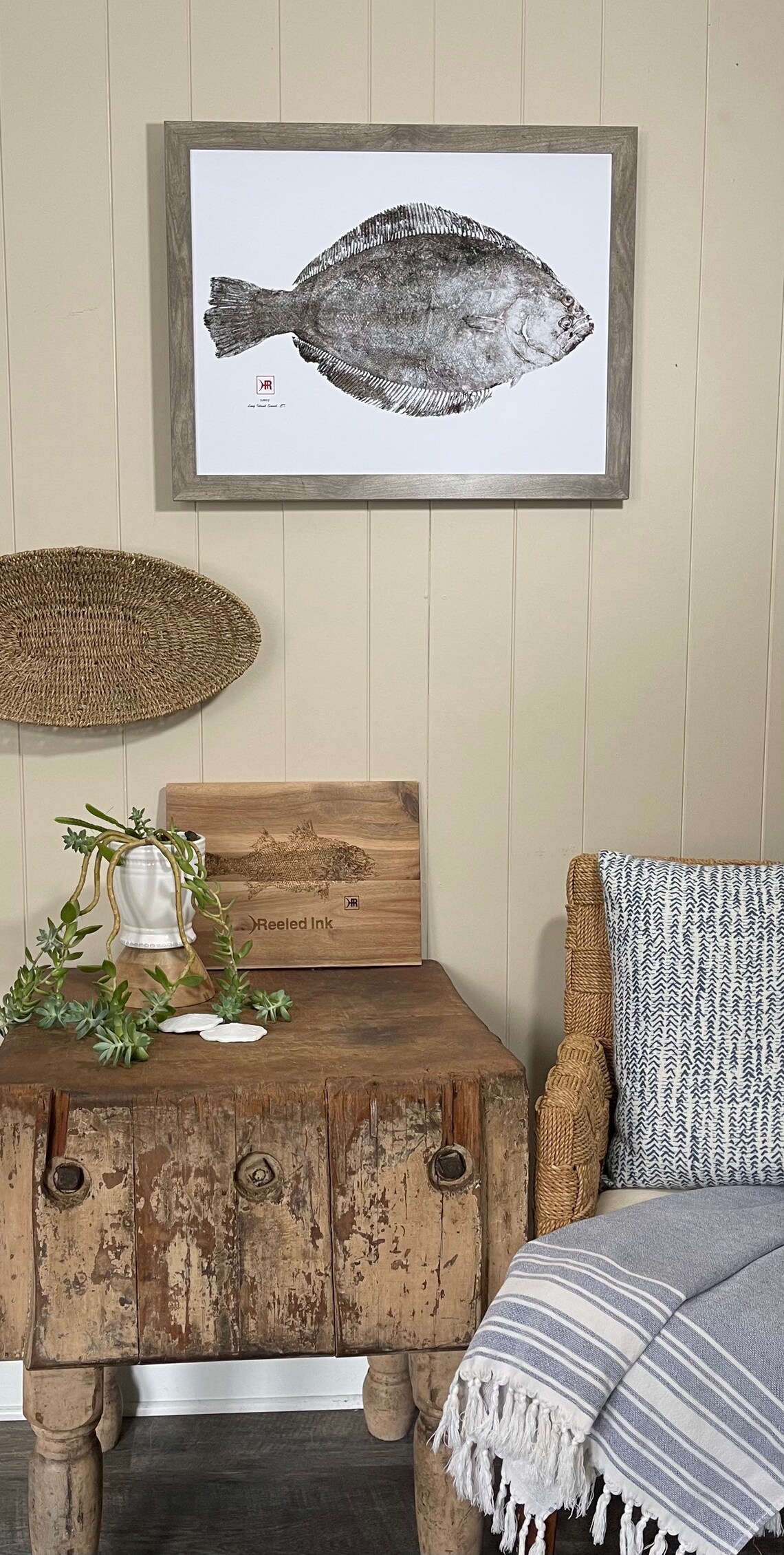 FLUKE Long Island Sound - Etsy