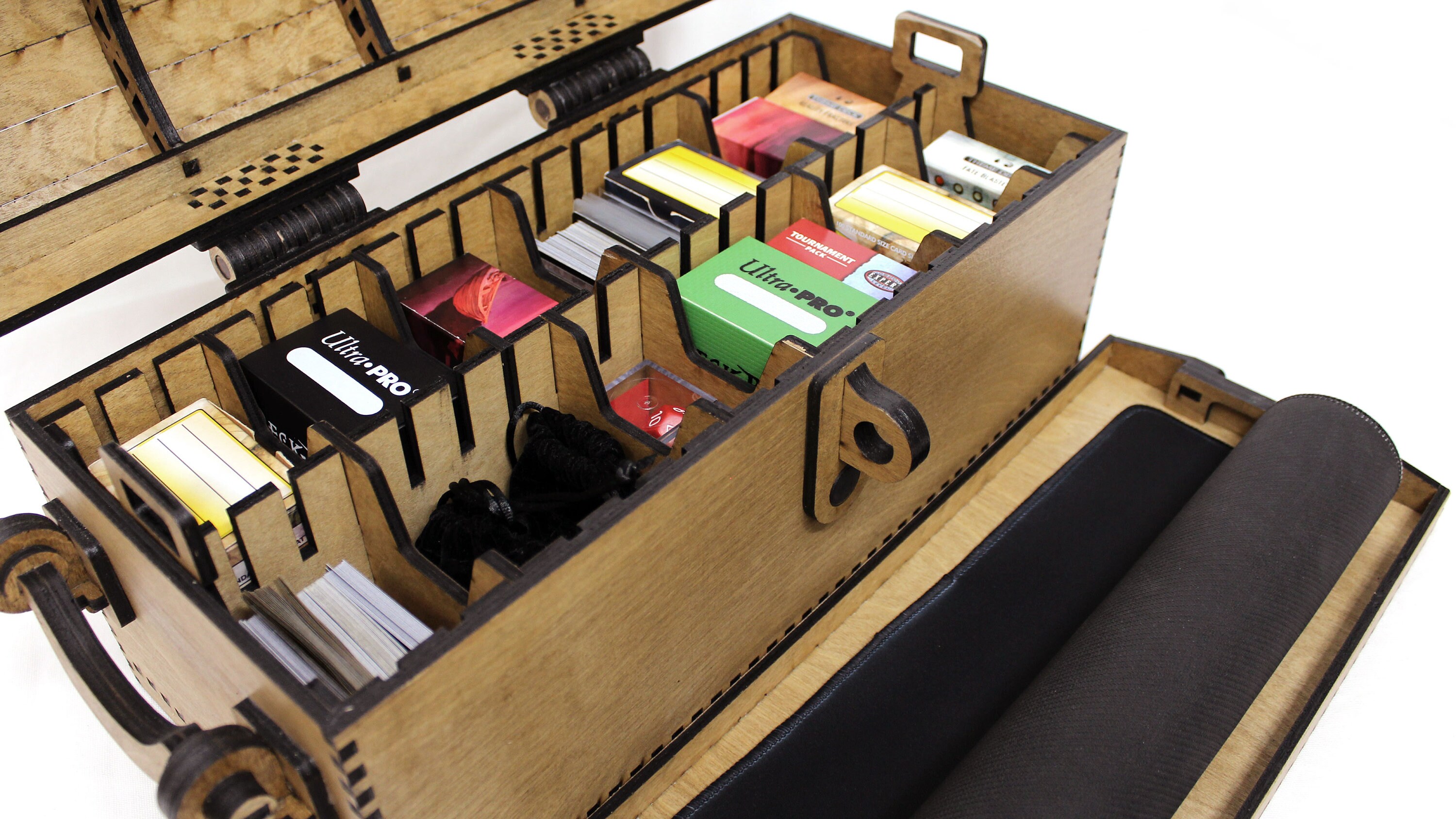 Treasure Chest Magnetic Latch and Card Organizer - Etsy