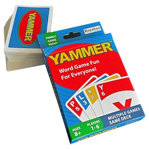 Yammer Card Game, Fun Word Card Game for Kids, Adults and Family Game ...