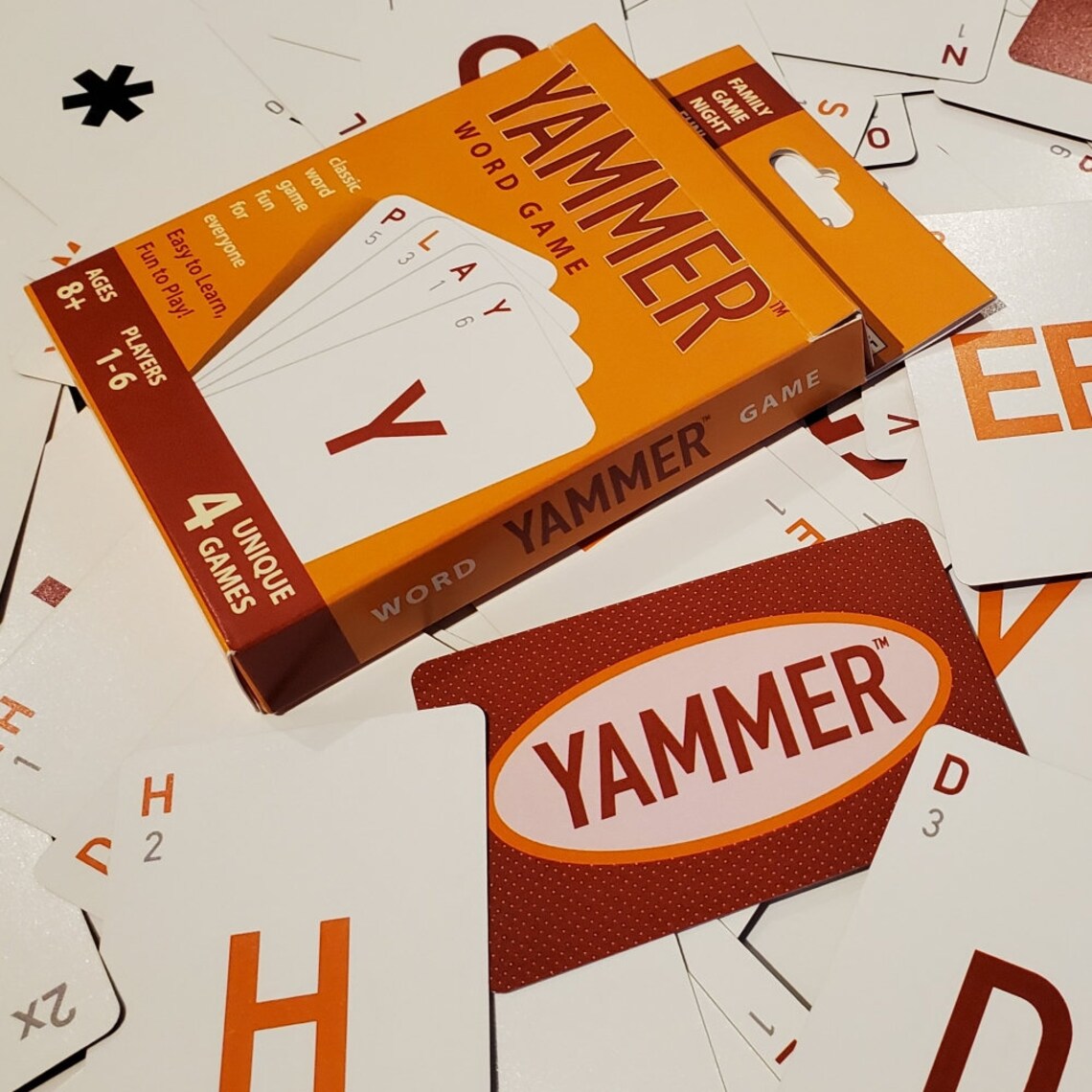 Yammer Card Game Fun Word Card Game for Kids Adults and - Etsy