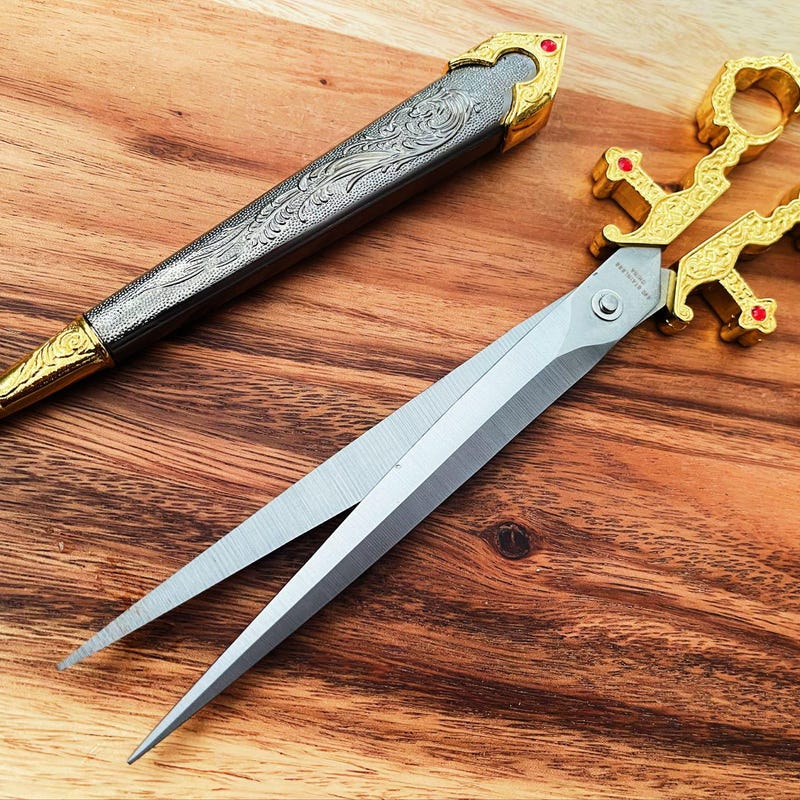 Gold Scissors - Etsy