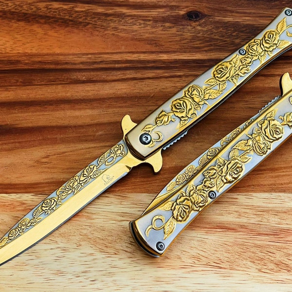 Rose Gold Knife - Etsy