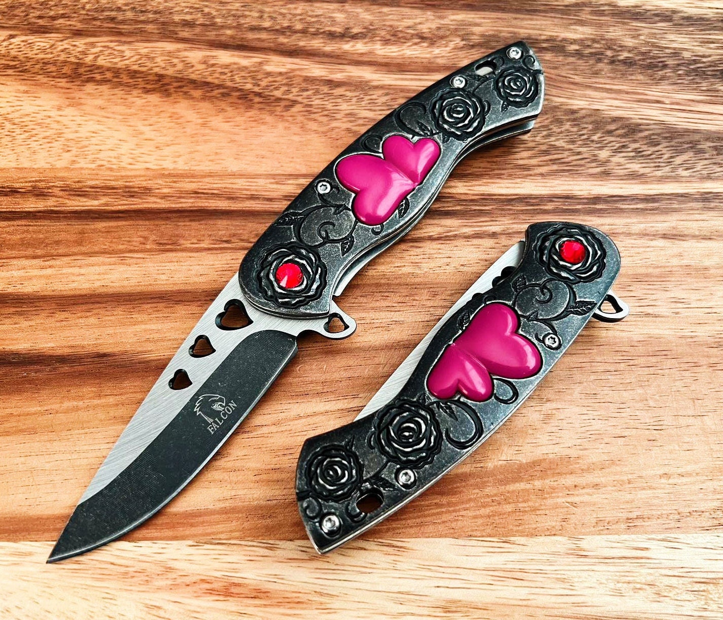 Pink Heart Clipart Png Dagger