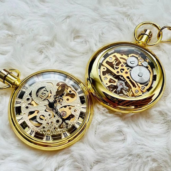 Large Pocket Watch - Etsy
