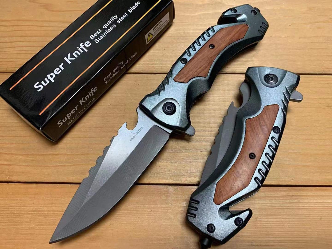 8.5tactical Spring Assisted Folding Pocket Knife. - Etsy