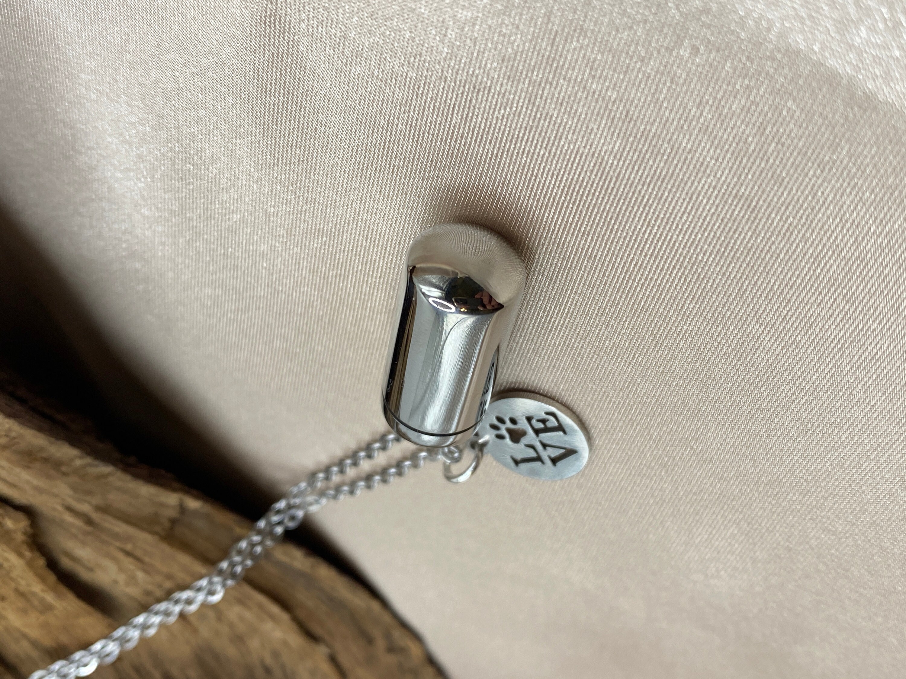 Cylinder Cremation Necklace Urn Locket for Pet Ashes - Etsy