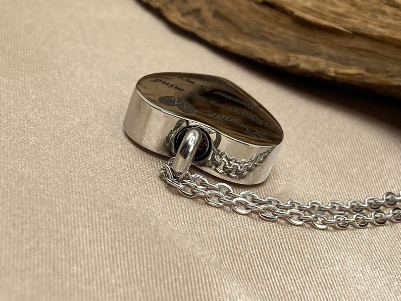 Heart Ash Locket for Daughter Memorial Un Locket Cremation - Etsy