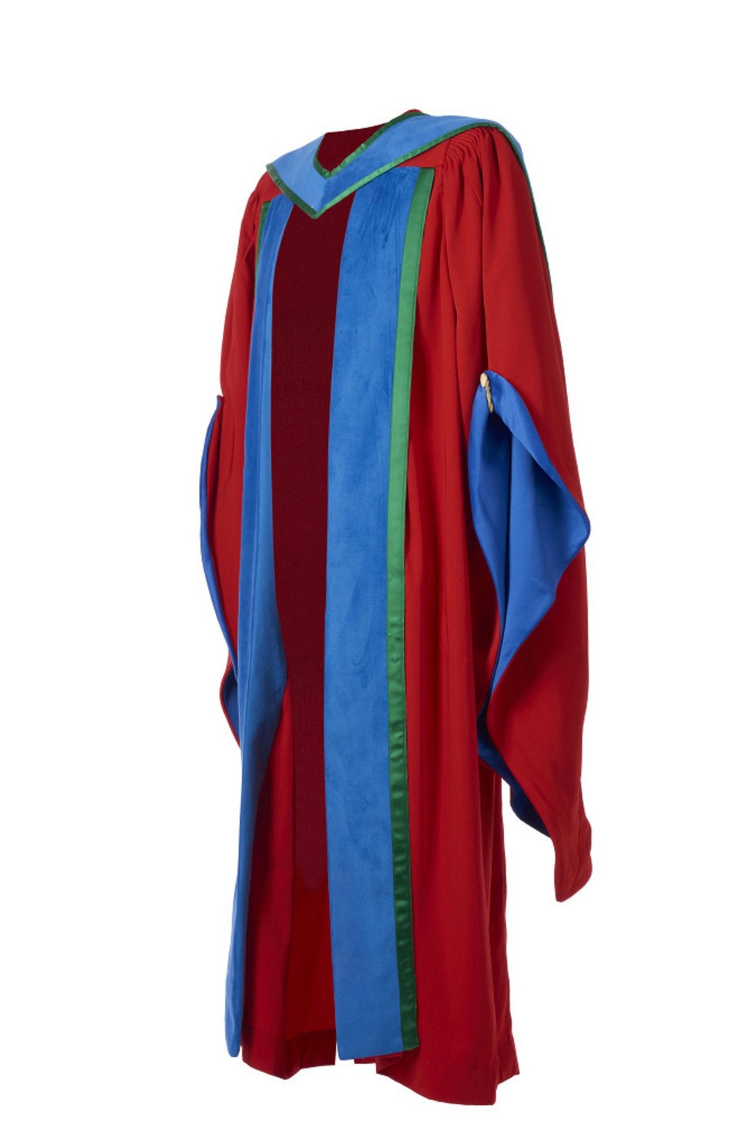 Unisex Bespoke Handmade Phd Gown and Hood, Doctoral Graduation Gown and ...