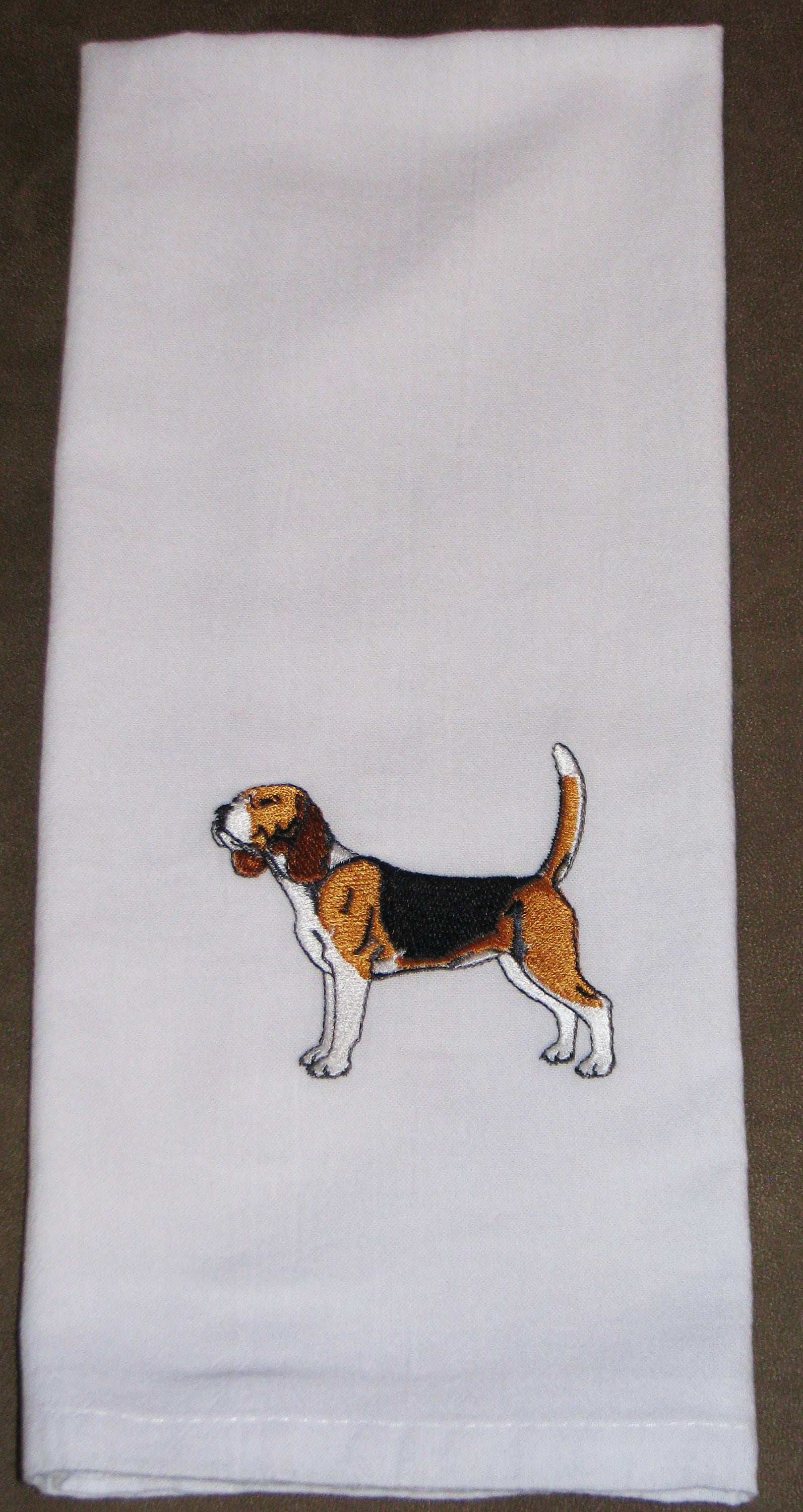 Beagle Farmhouse Flour Sack Kitchen Dish Towel/tea Towel/puppy - Etsy