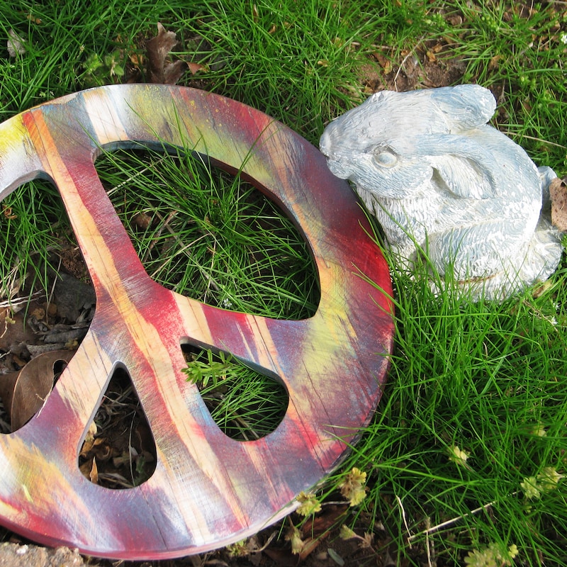 Peace Sign Wall Art - Etsy
