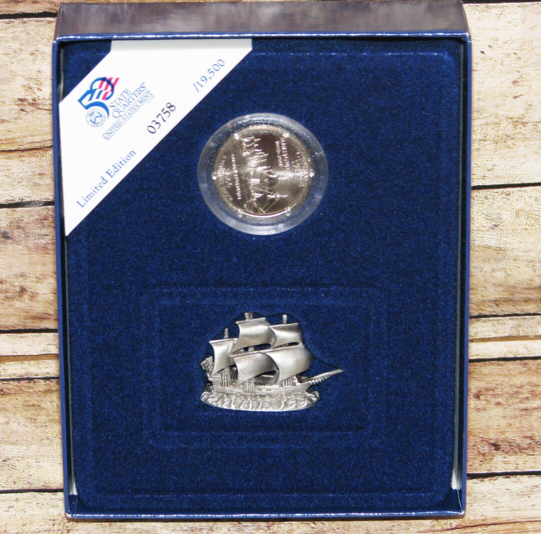 Virginia State Quarter, 2000 Hallmark American Spirit Uncirculated VA ...