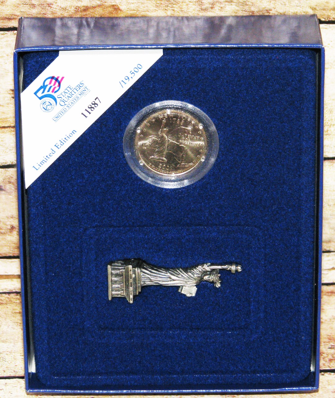 New York State Quarter, 2001 Hallmark American Spirit Uncirculated NY ...