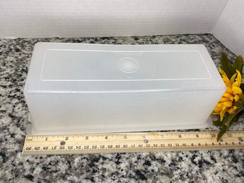 1980s Vintage Tupperware Cheese Butter Keeper-holds 2 Pounds 519 & 518 ...