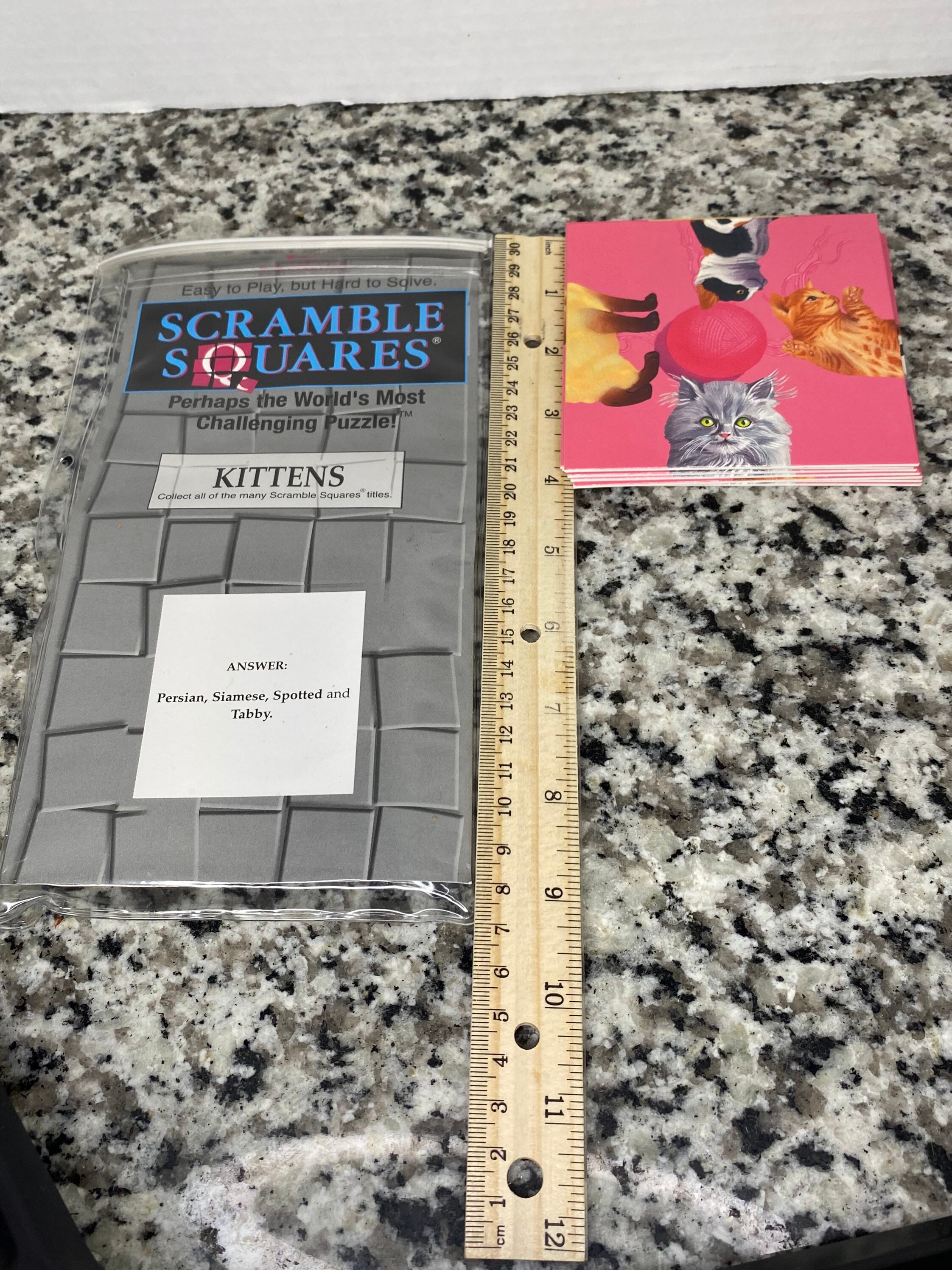 1995 Scramble Squares: Kittens Jigsaw Puzzle - Etsy