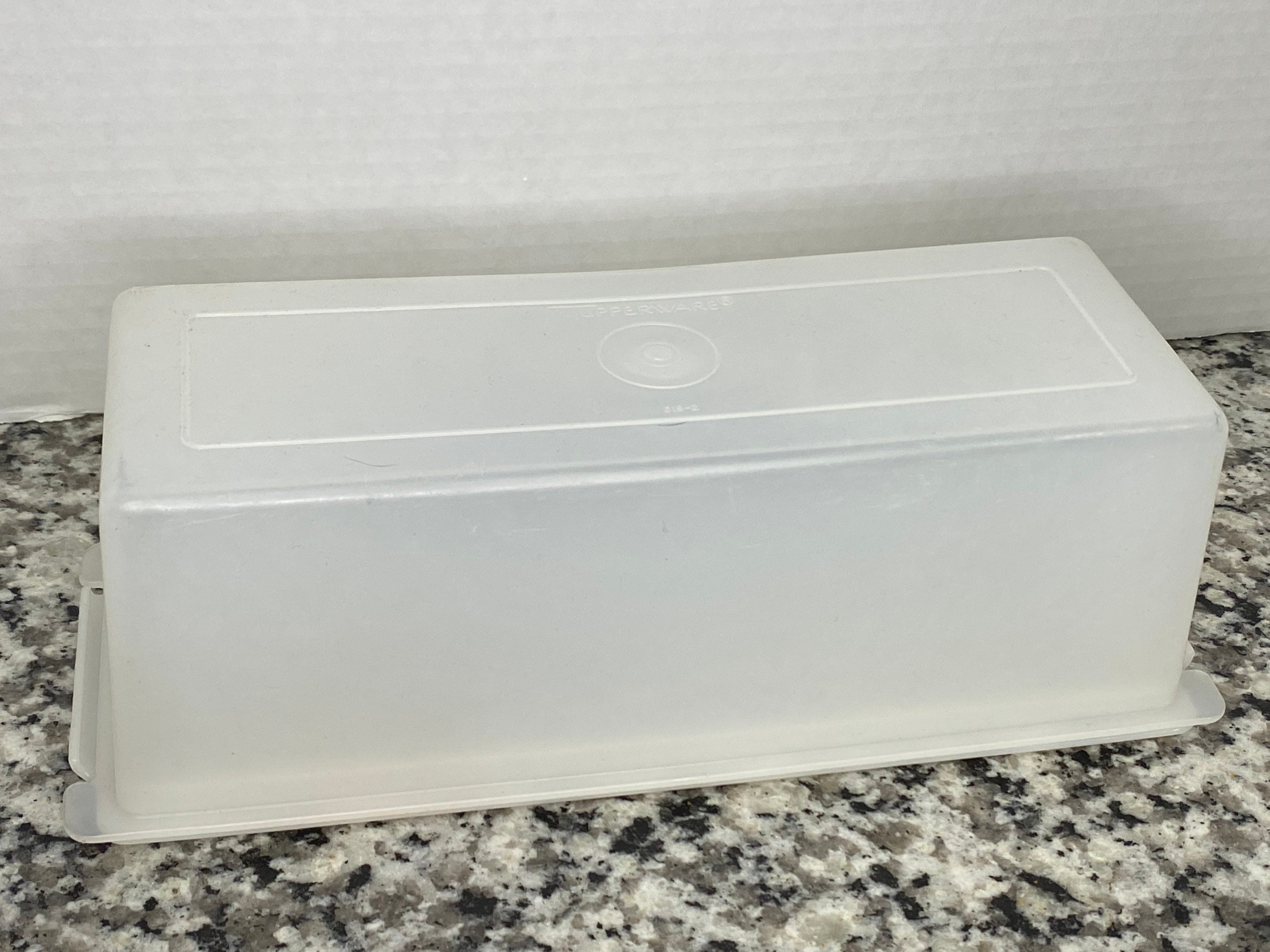 1980s Vintage Tupperware Cheese Butter Keeper-holds 2 Pounds 519 & 518 ...