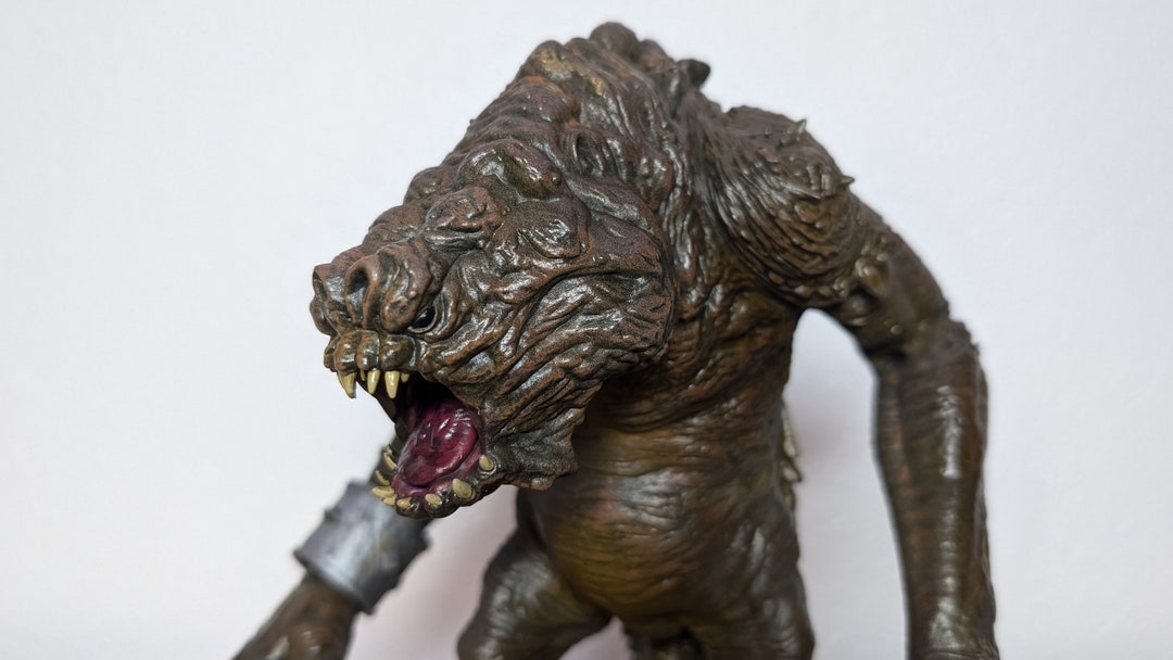 Resin Printed and Painted Rancor W/base - Etsy