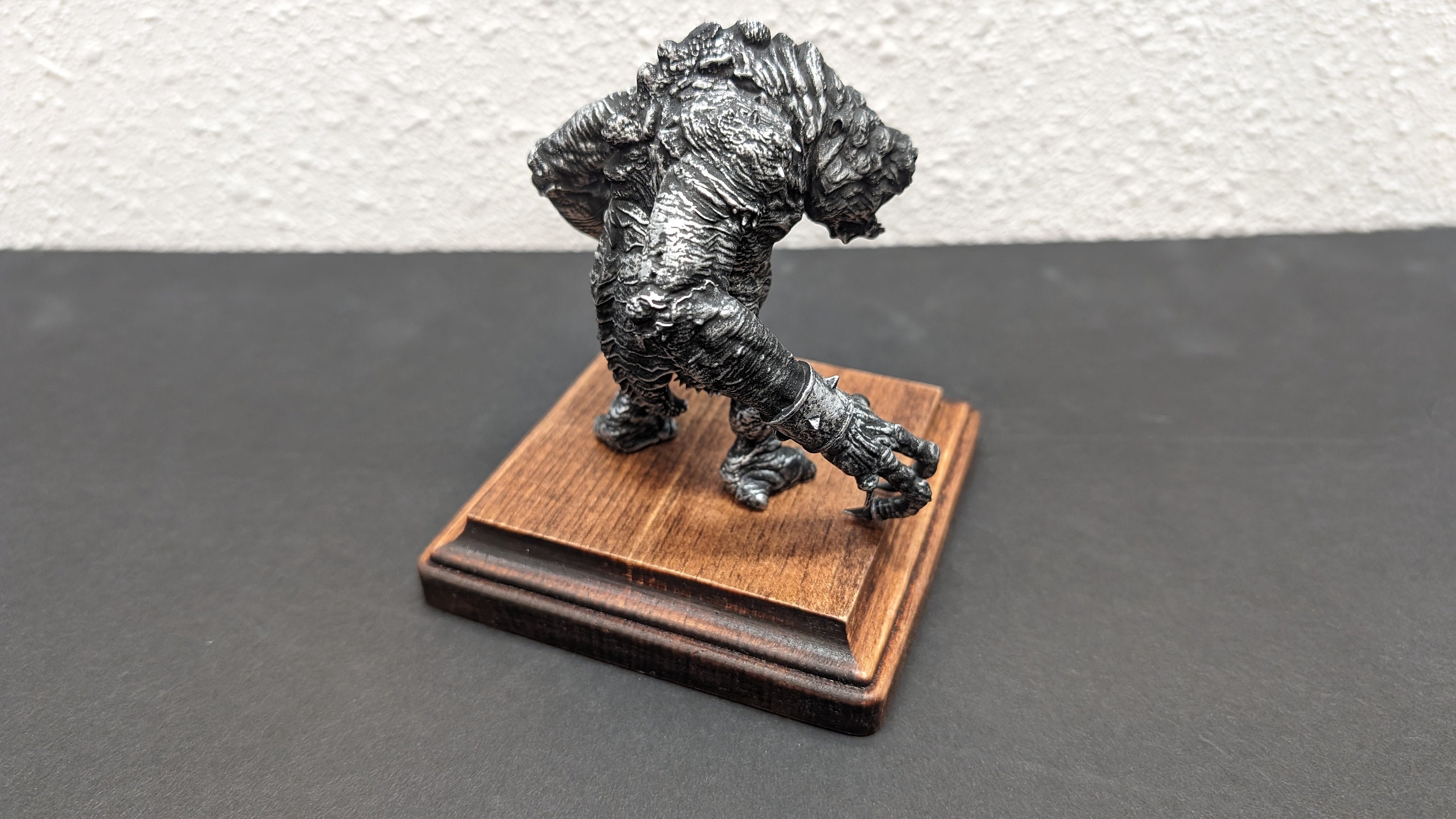 1:48 Scale 3D Printed Rancor Metallic Silver Edition - Etsy
