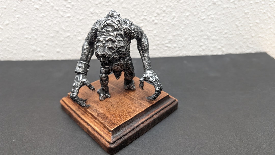 1:48 Scale 3D Printed Rancor Metallic Silver Edition - Etsy