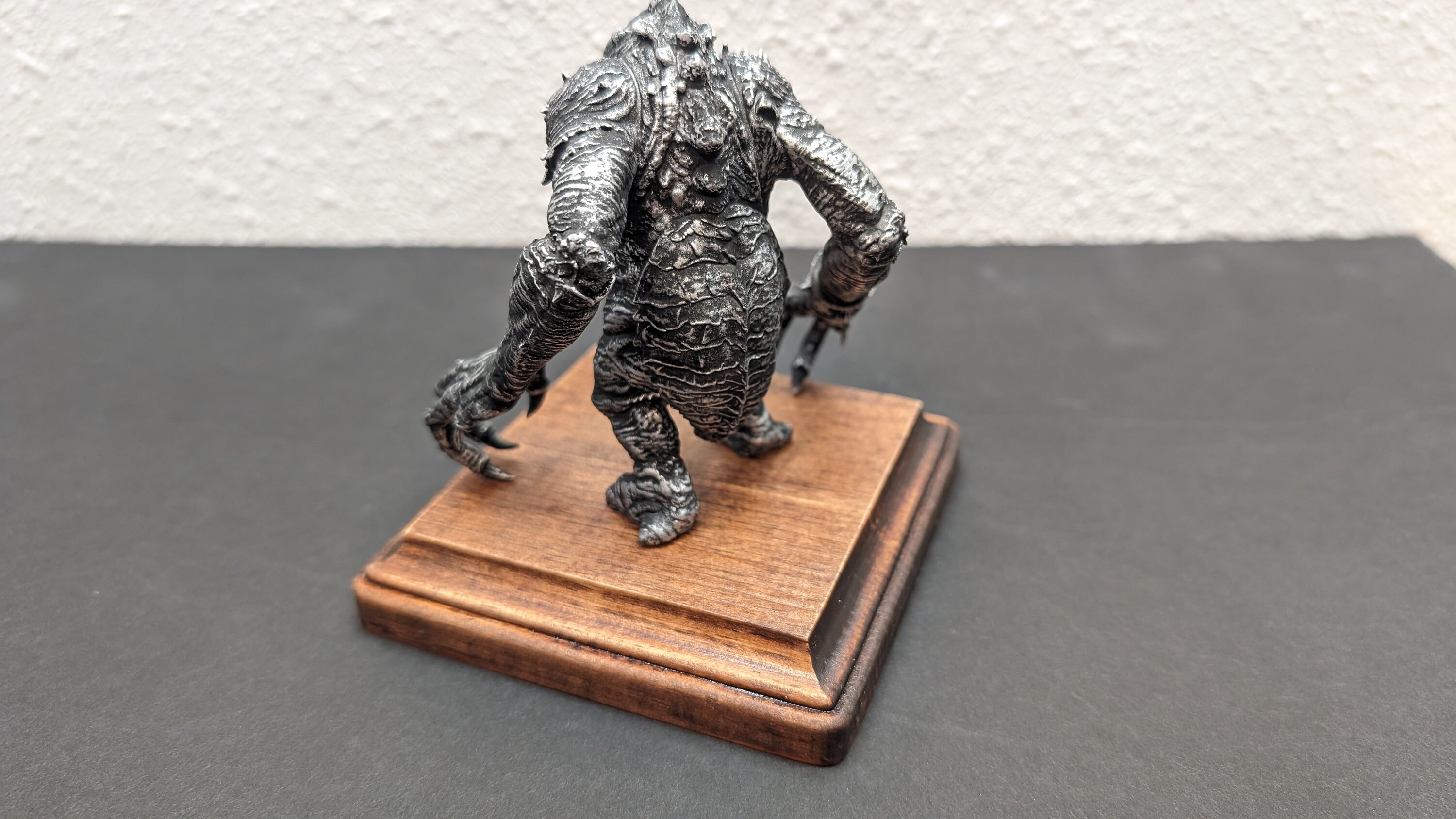 1:48 Scale 3D Printed Rancor Metallic Silver Edition - Etsy