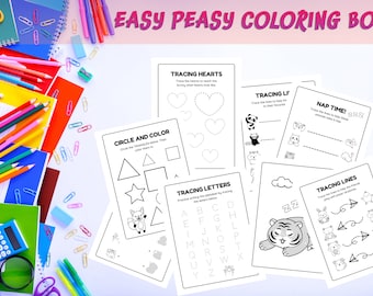 50 Princess Coloring Pages Cute Printable Coloring Book - Etsy