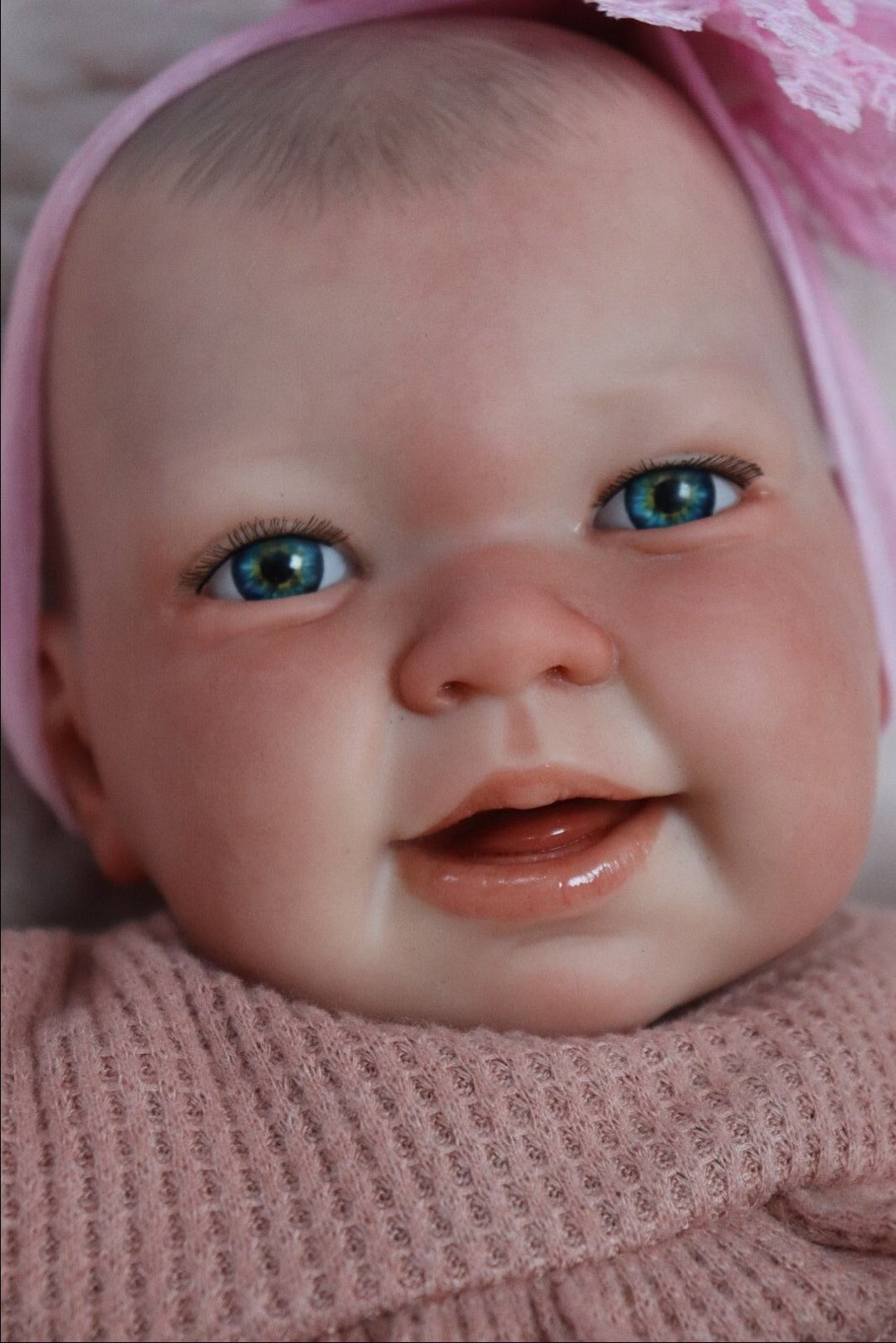 LIMITED SALE Reborn Baby Blue Eye Girl Doll Child's Safe - Etsy UK