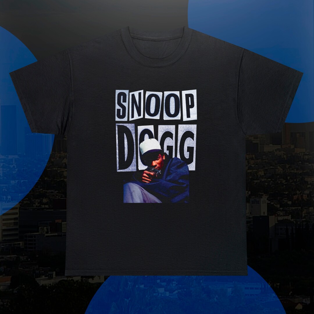 Snoop Dogg Inspired T-shirt Snoopy Doggy Dog Shirt Rapper T-shirt Old ...