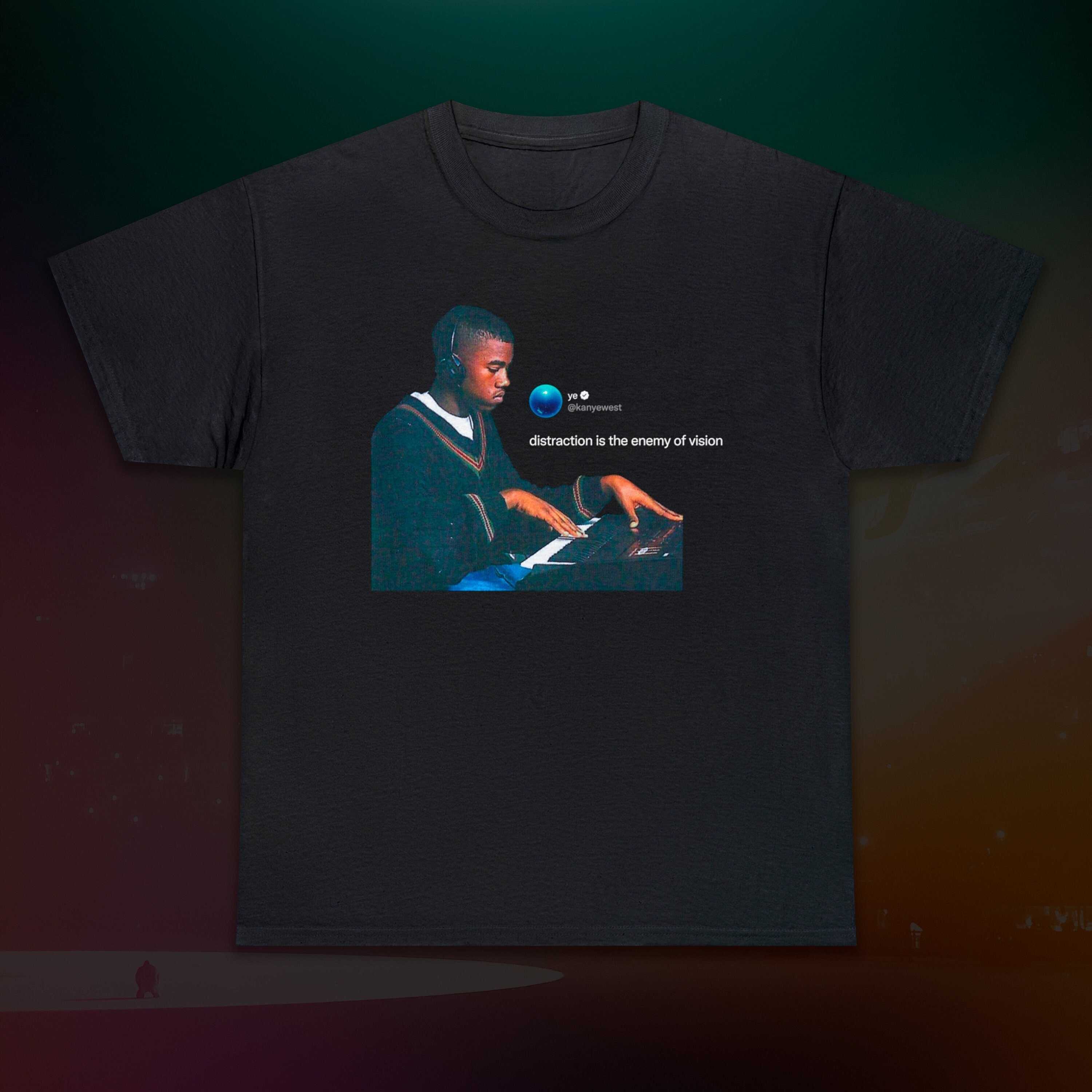 Kanye West Inspired T-shirt | Kanye West Quotes Tee | Distraction is ...